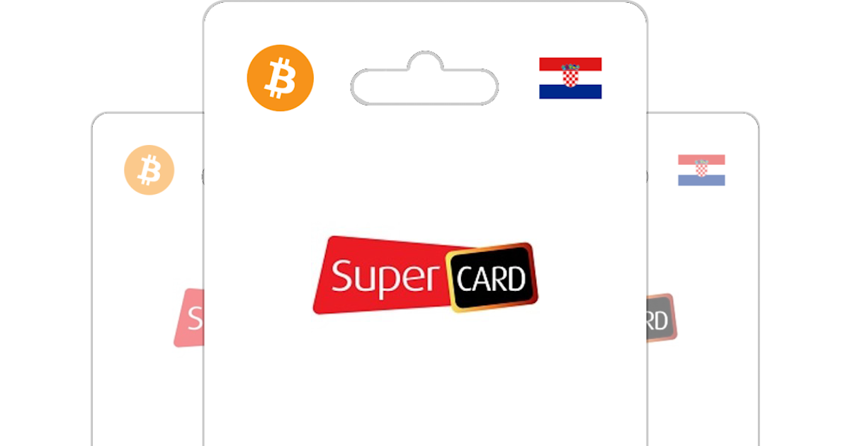 Buy SuperCard HR Gift Card with Bitcoin, ETH or Crypto - Bitrefill