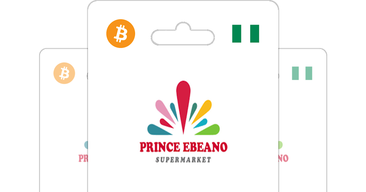 Buy Prince Ebeano Supermarket Gift Card with Bitcoin, ETH or Crypto ...