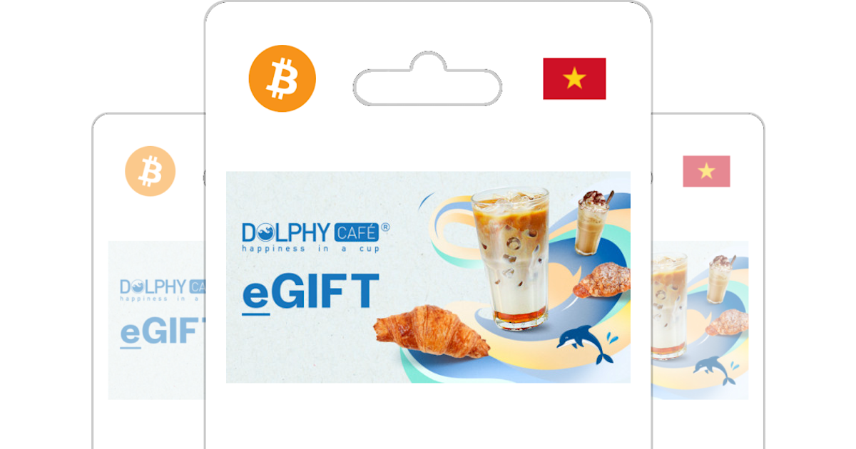 Buy Dolphy Cafe Gift Card with Bitcoin, ETH, USDT or Crypto - Bitrefill