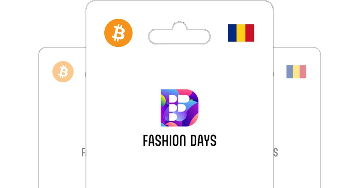 Buy FashionDaysRO-DIR Gift Card with Bitcoin, ETH or Crypto - Bitrefill