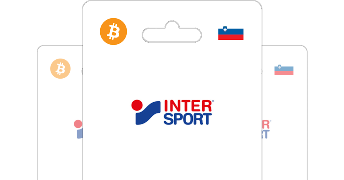Buy Intersport SI Gift Card with Bitcoin, ETH or Crypto - Bitrefill