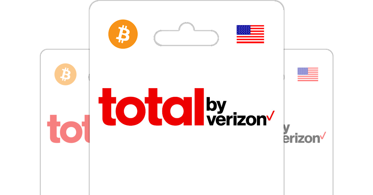 Total by Verizon Prepaid Top Up with Bitcoin, ETH or Crypto - Bitrefill