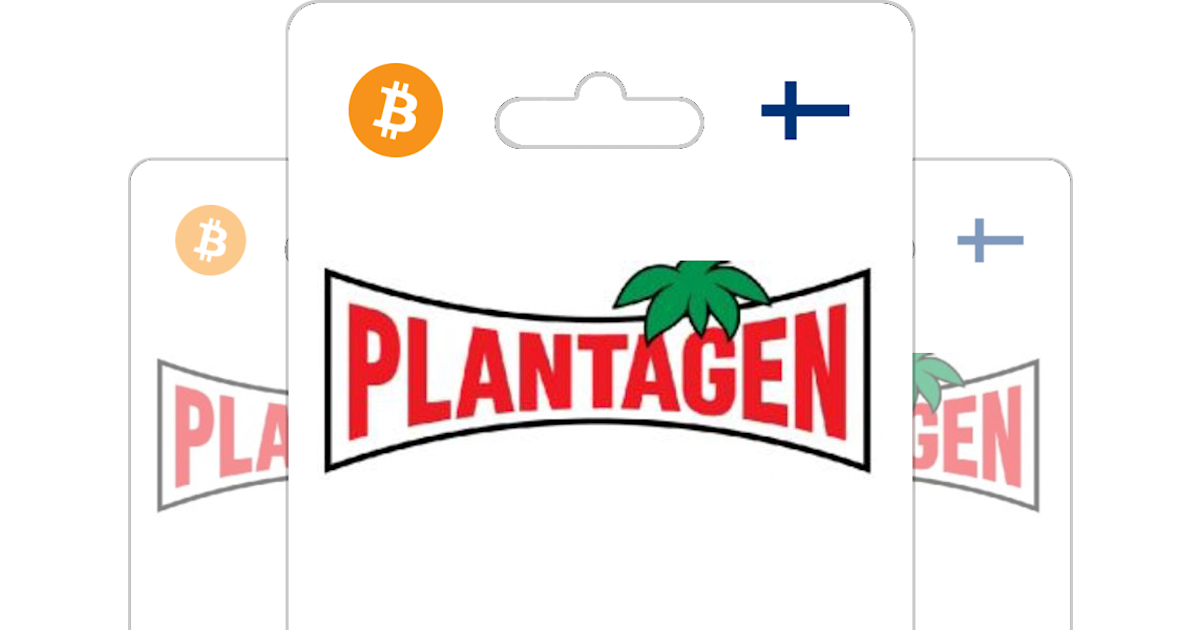 Buy Plantagen Gift Card with Bitcoin, ETH, USDT or Crypto - Bitrefill