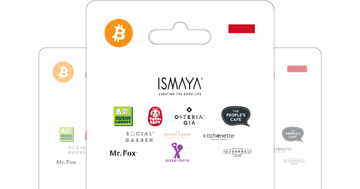 Buy Ismaya Gift Card with Bitcoin, ETH, USDT or Crypto - Bitrefill