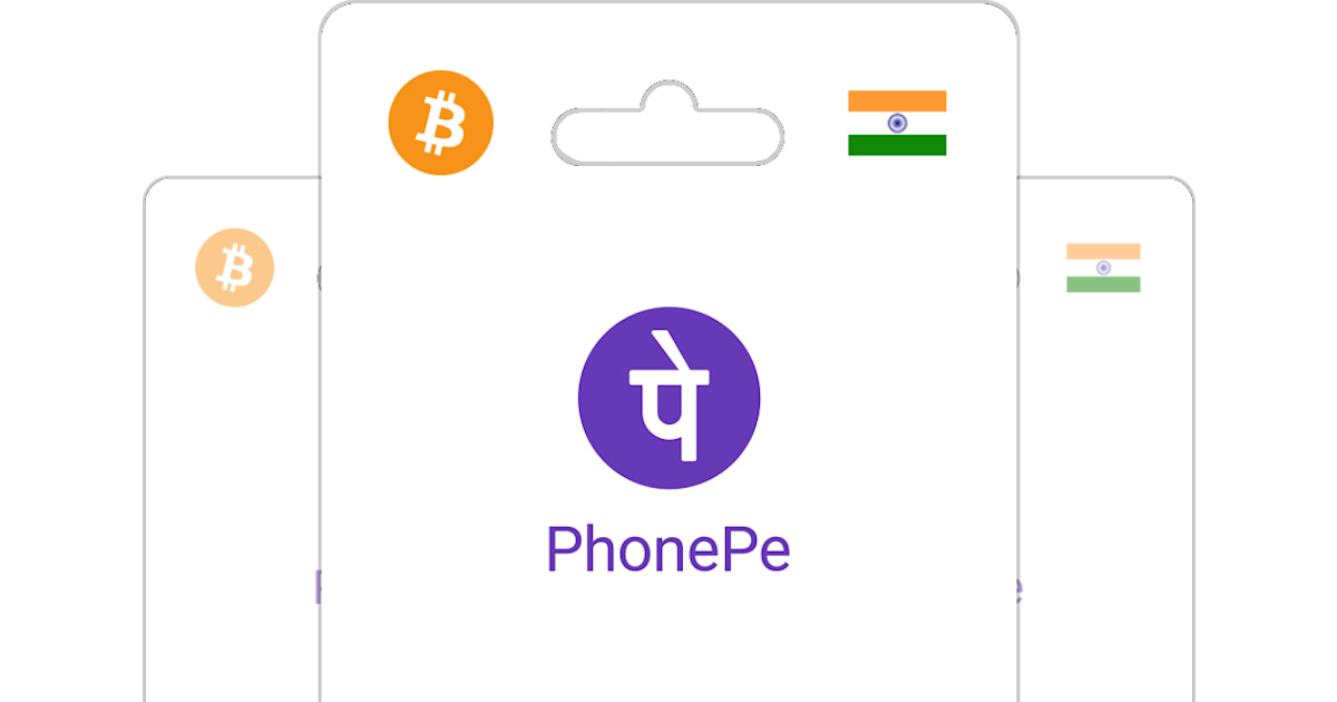 Buy PhonePe Gift Card with Bitcoin, ETH, USDT or Crypto - Bitrefill