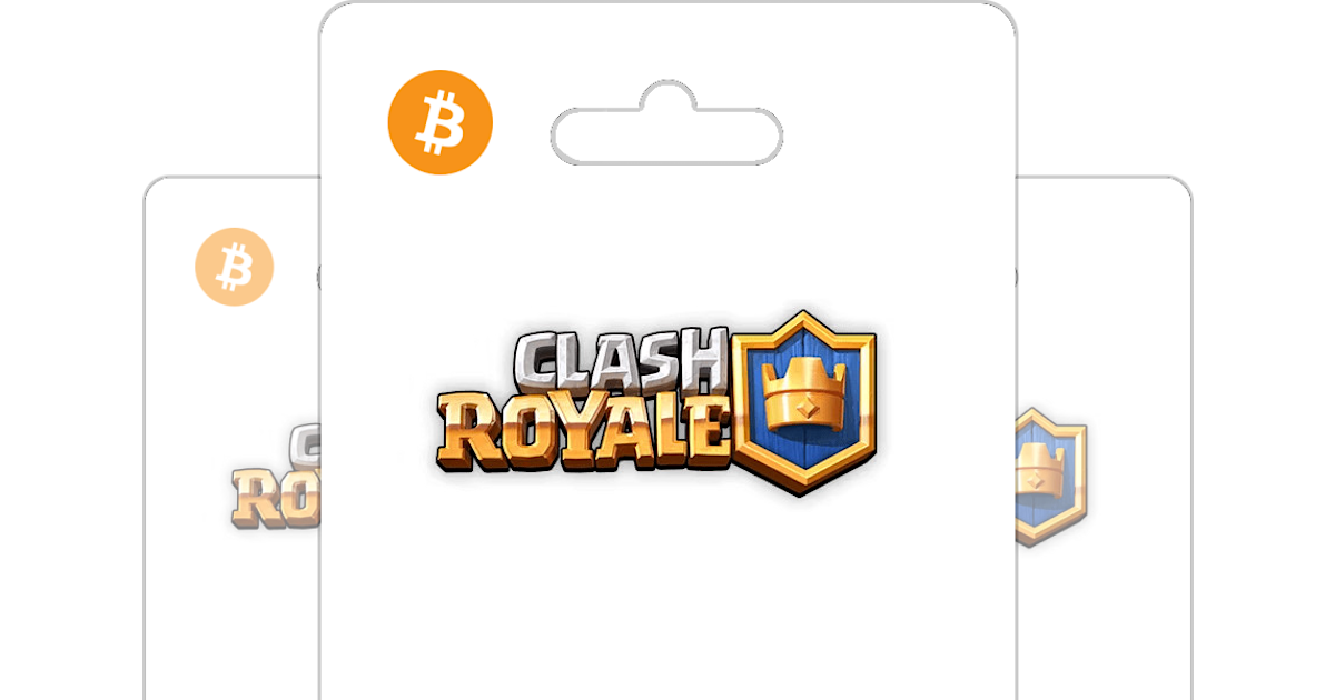 Buy Clash Royale Gift Card with Bitcoin, ETH or Crypto - Bitrefill