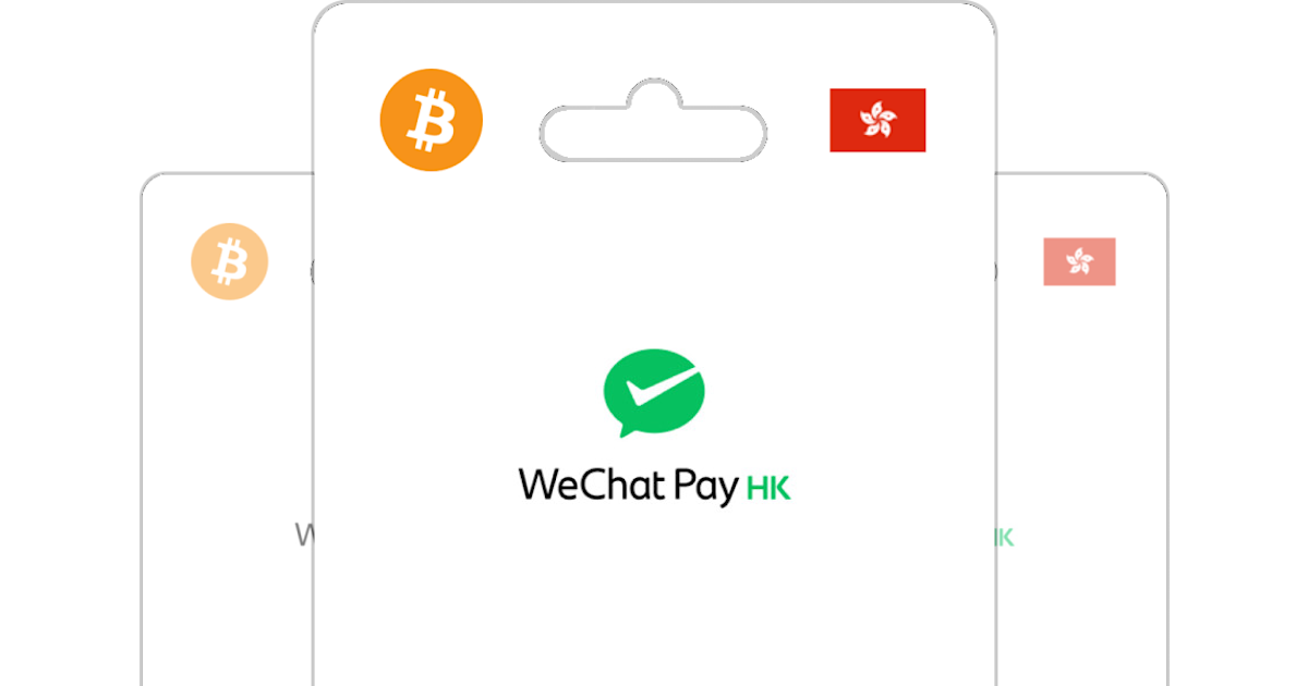 Buy WeChat Pay HK Gift Card with Bitcoin, ETH or Crypto - Bitrefill
