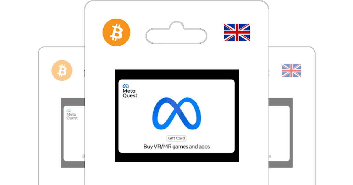 Buy Meta Quest Gift Card with Bitcoin, ETH, USDT or Crypto - Bitrefill