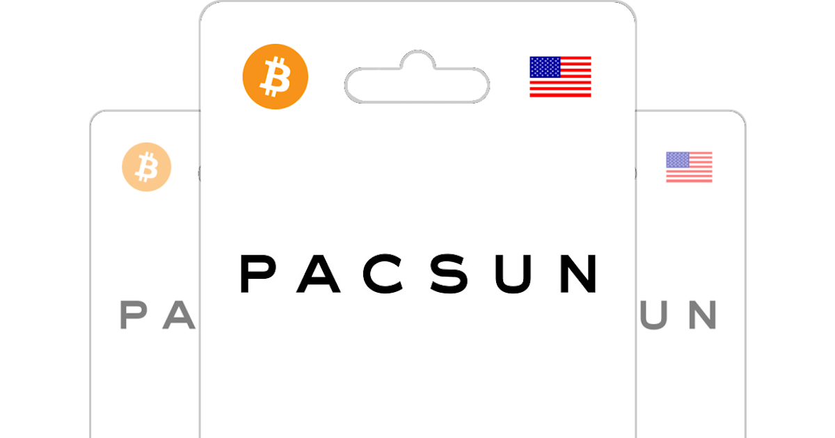 Buy PACSUN Gift Card with Bitcoin & Crypto - Bitrefill