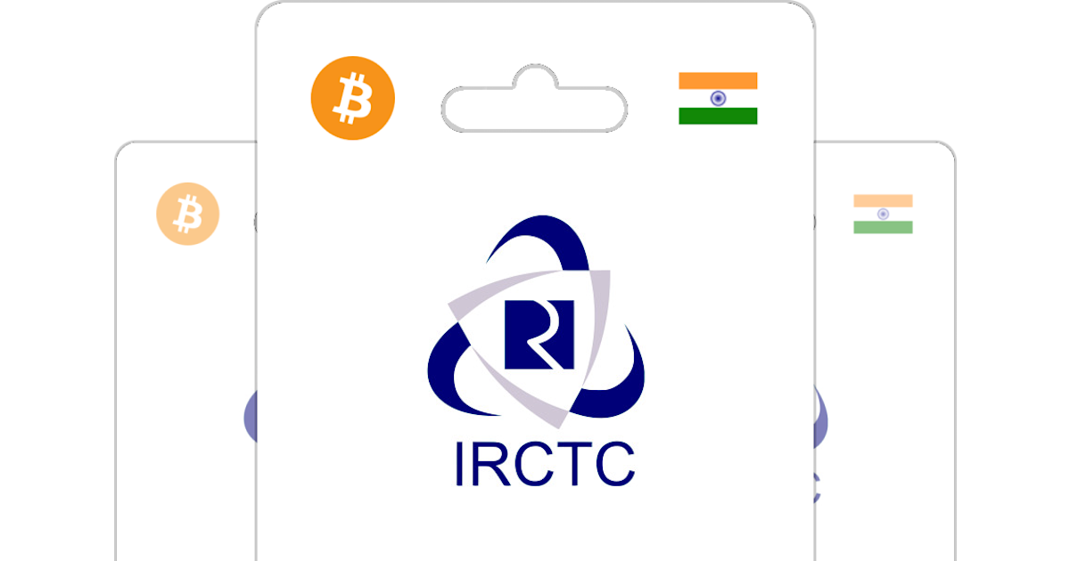 Buy IRCTC Gift Card with Bitcoin, ETH, USDT or Crypto - Bitrefill