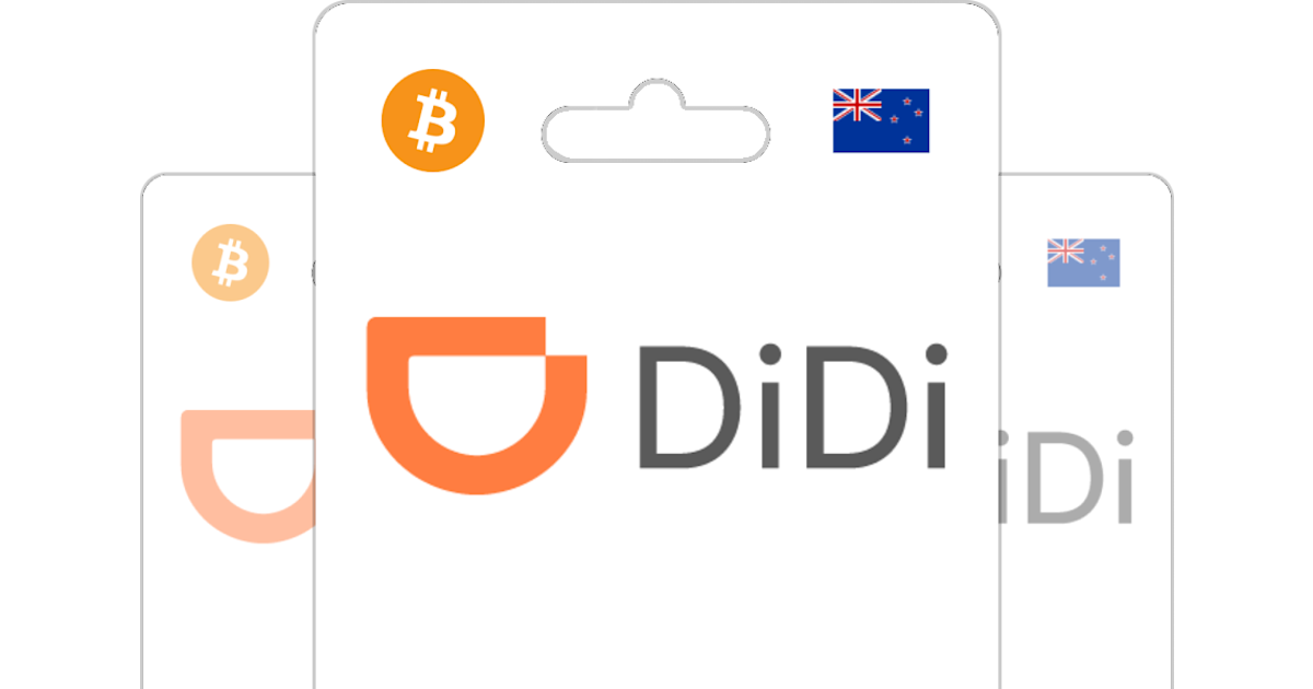 Buy DiDi Rideshare Gift Card with Bitcoin, ETH or Crypto - Bitrefill