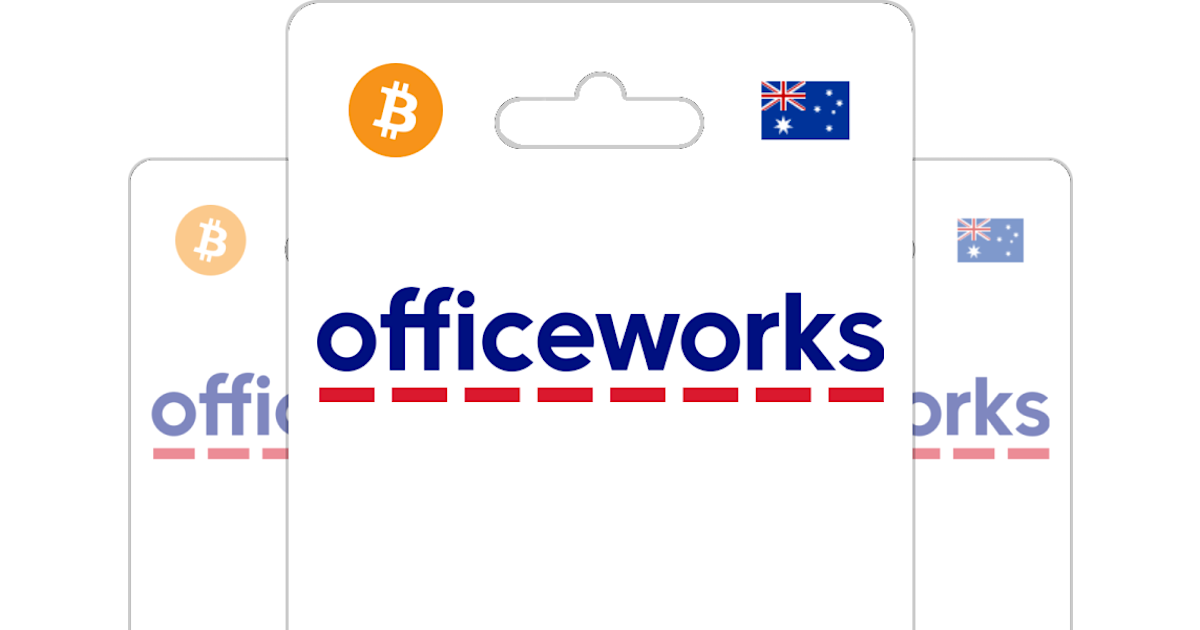 Buy Officeworks Gift Card with Bitcoin, ETH, USDT or Crypto - Bitrefill