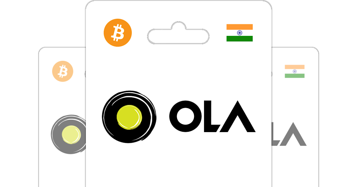 Buy OLA Gift Card with Bitcoin, ETH, USDT or Crypto - Bitrefill