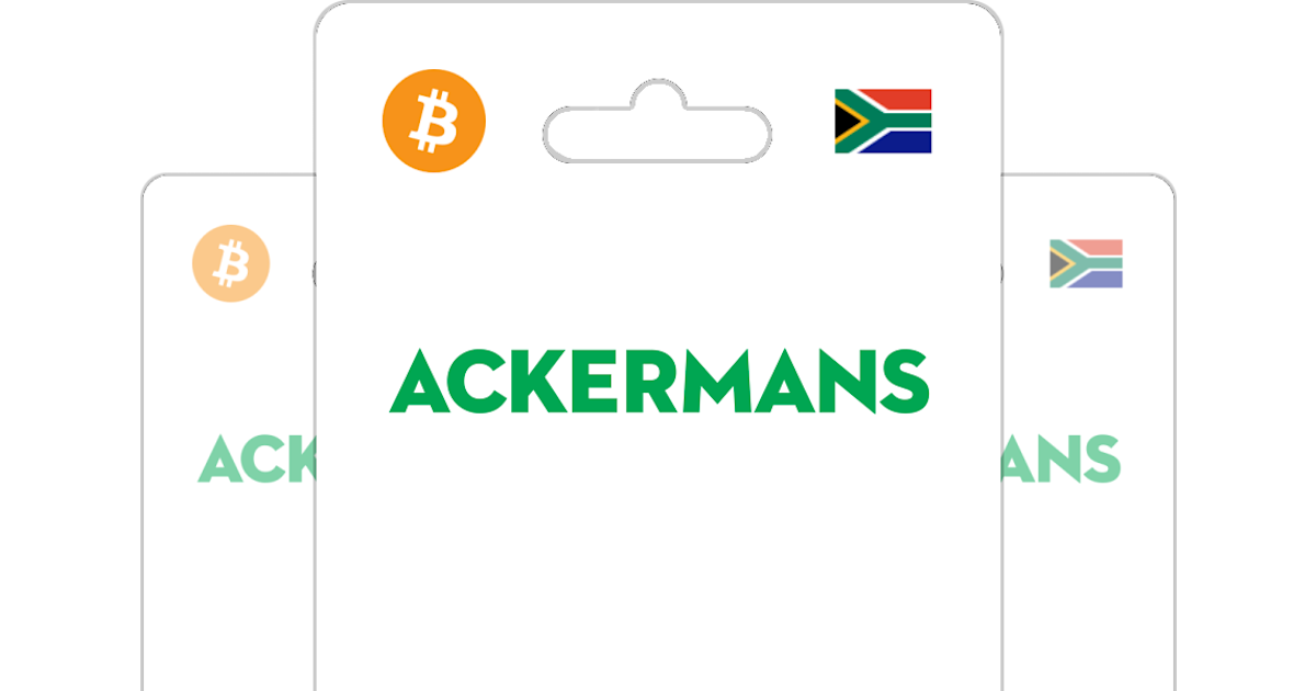 Buy Ackermans Gift Card with Bitcoin, ETH, USDT or Crypto - Bitrefill