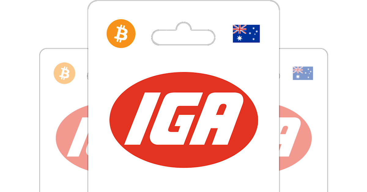 Buy IGA Gift Card with Bitcoin & Crypto - Bitrefill