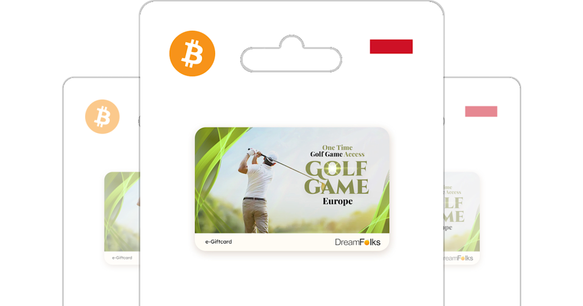 Buy One-Time Europe Region Golf Game Access Gift Card with Bitcoin, ETH ...
