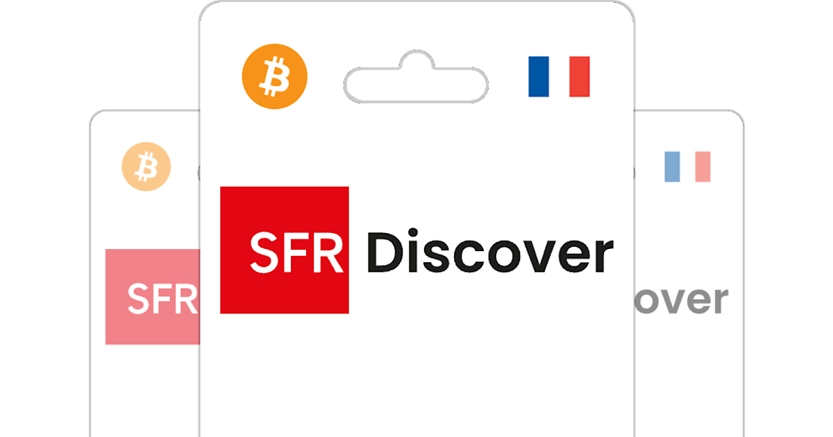 Recharger SFR Discover PIN dans France En ligne : Recharge à partir de ...