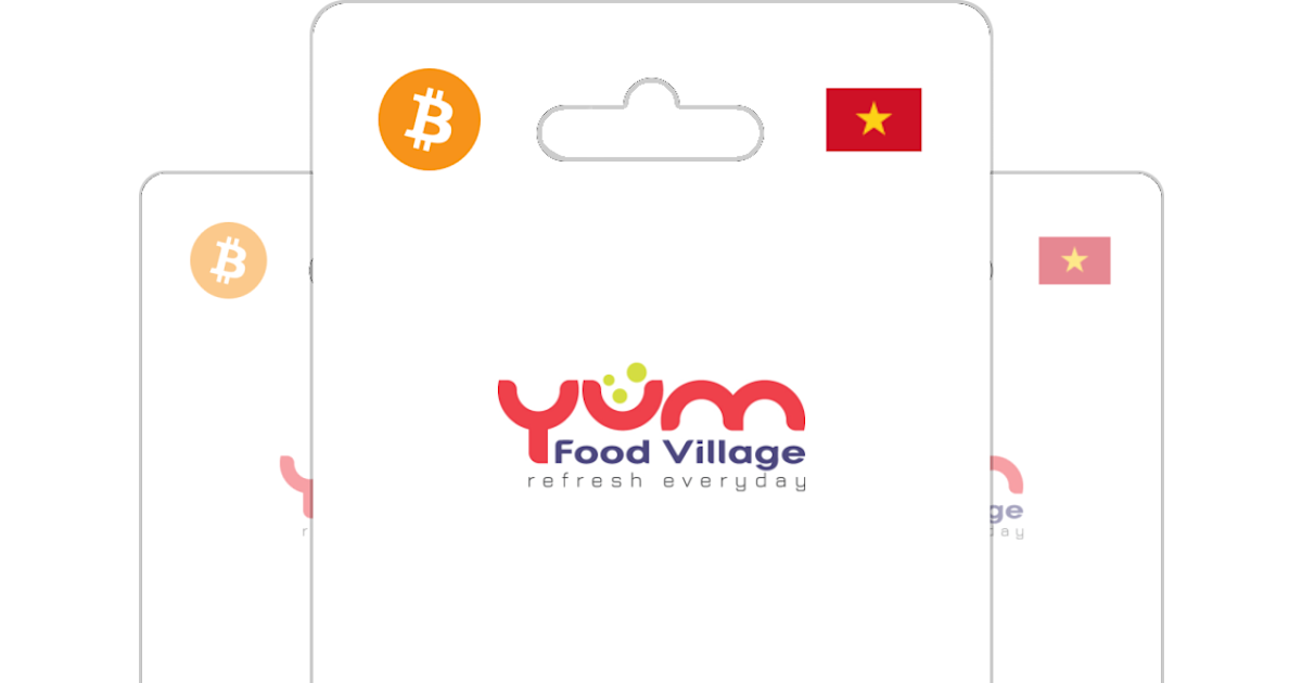 Buy Yum Food Village Gift Card with Bitcoin, ETH or Crypto - Bitrefill