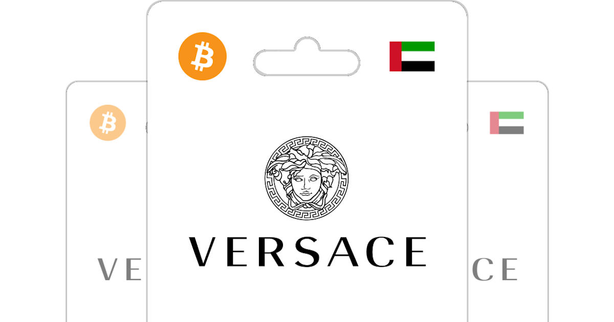 Buy Versace AE Gift Card with Bitcoin, ETH, USDT or Crypto - Bitrefill