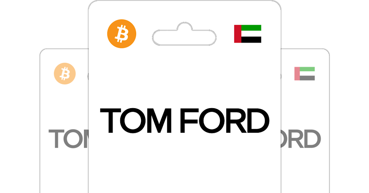 Buy Tom Ford AE Gift Card with Bitcoin, ETH, USDT or Crypto - Bitrefill